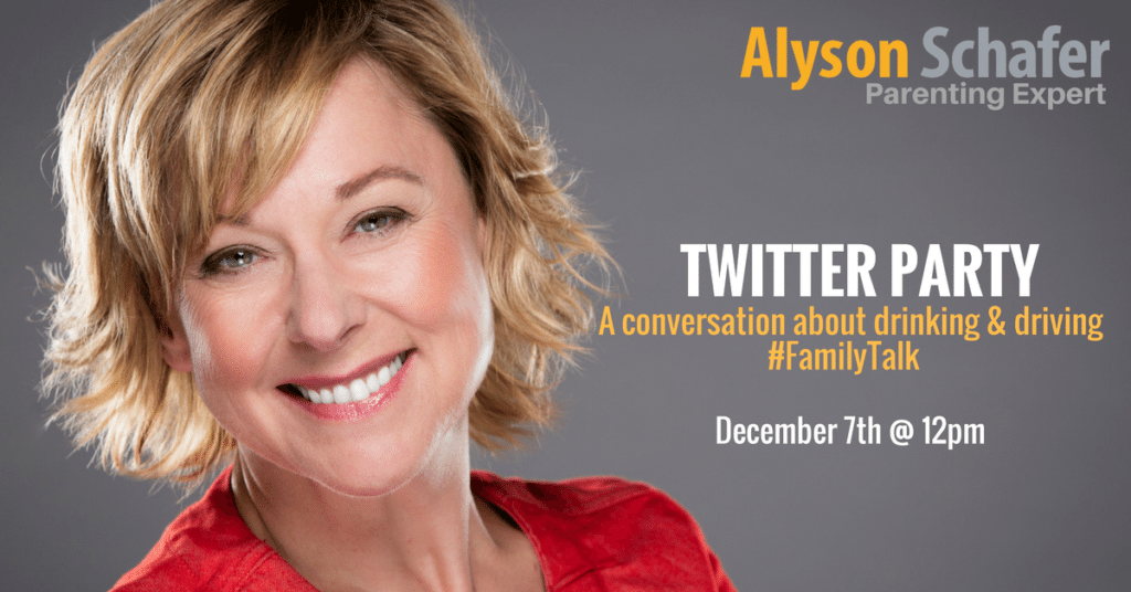 Join Me for a Twitter Party & Win! | Alyson Schafer